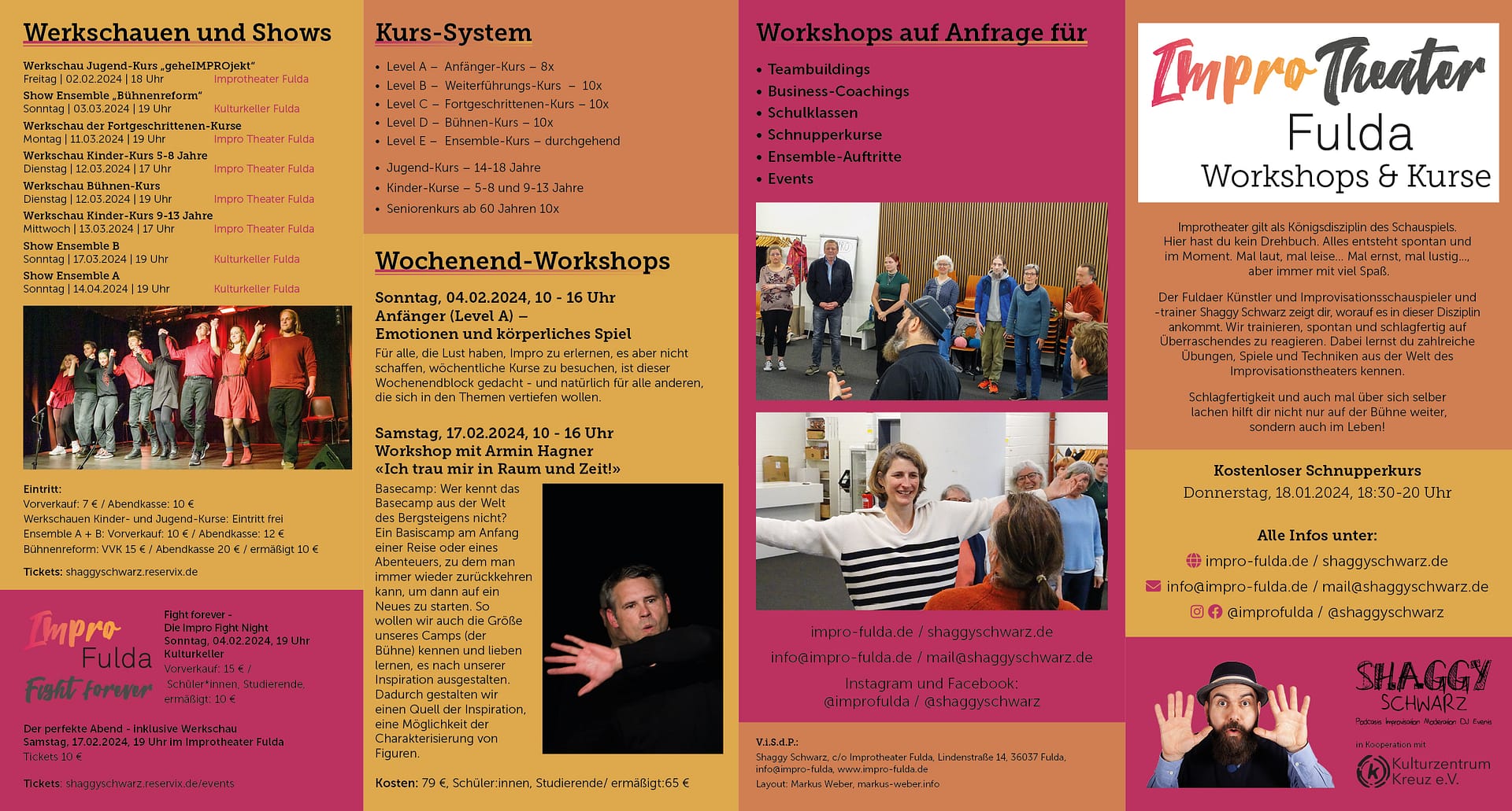 Impro Theater Fulda - Improvisationtheater Workshops & Kurse